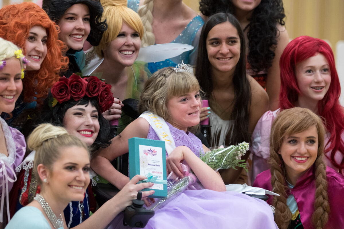 Disney princesses bring magic to wheelchair pageant participants | News ...